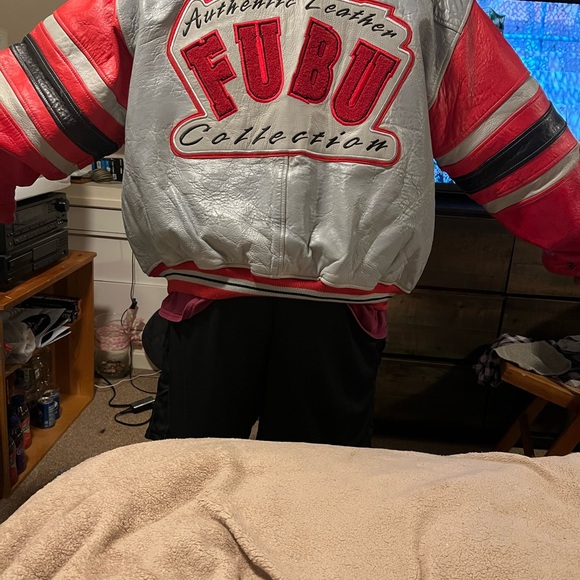 FUBU | Jackets & Coats | Fubu Vintage Leather Collection Jacket Xx2 ...